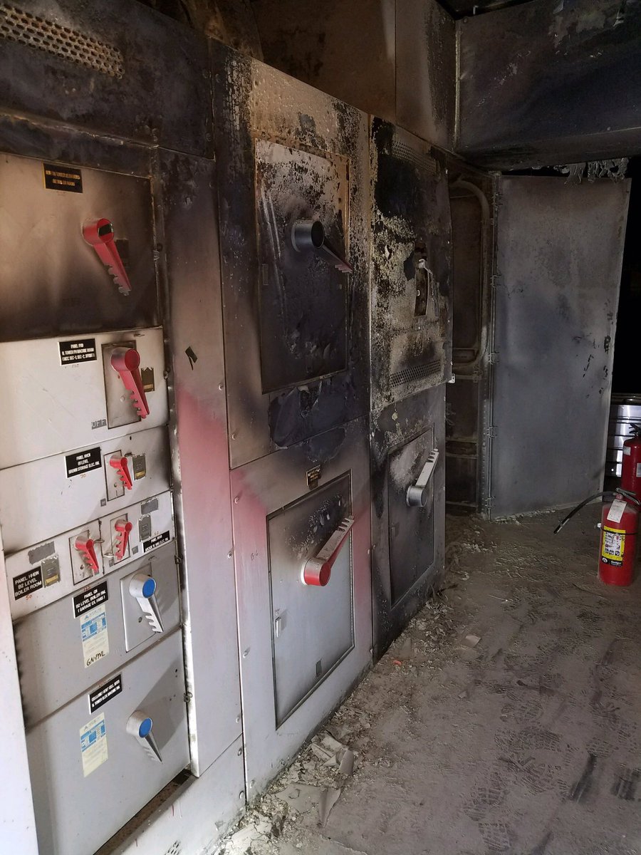 Electrical Fire Damage