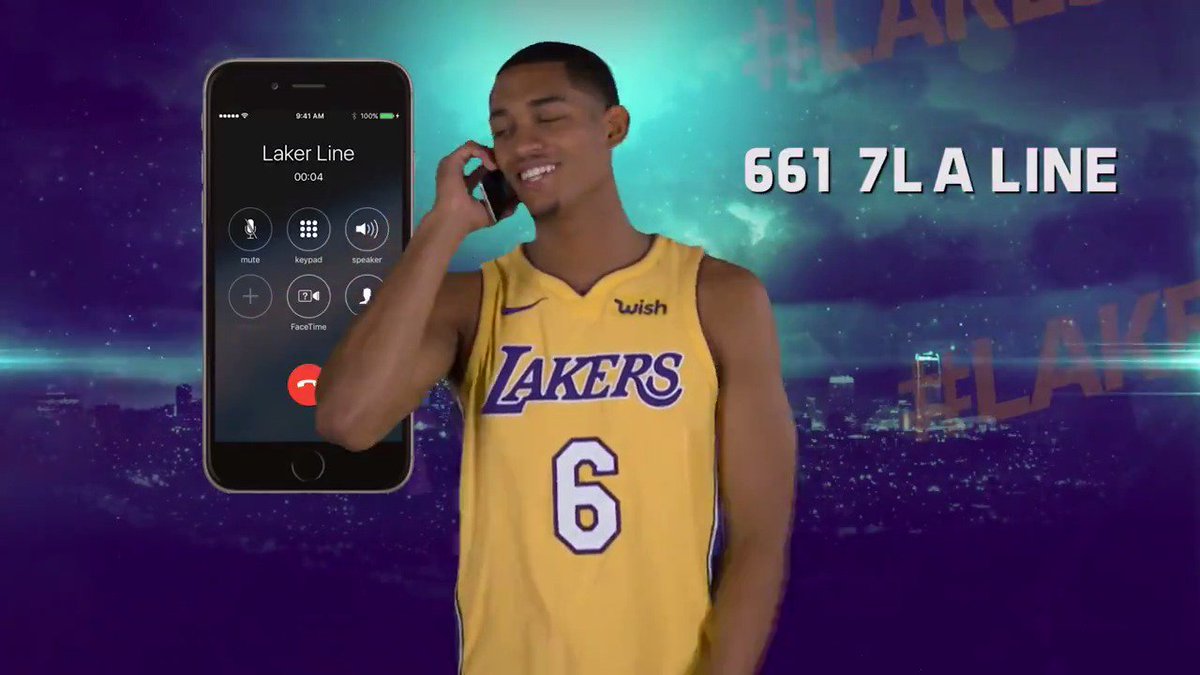Give us a call on the Laker Line & YOU might be heard on LakeShow at 5 ...