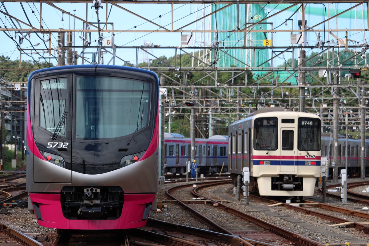 じゃがばたー美味しいよ🎶 on Twitter: "今朝台風による代走 @京王永山 若葉台 65Kt＆臨時特急 京王5000系 5732F 橋本までは10-280編成が65Kt運用でしたが橋本 ...