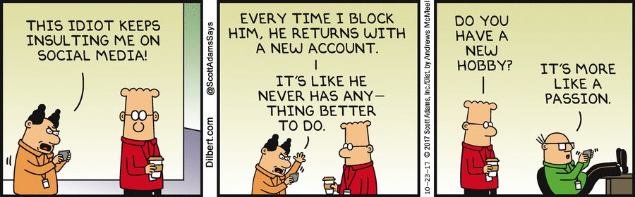 Troll — Dilbert today | Robert Went | Scoopnest