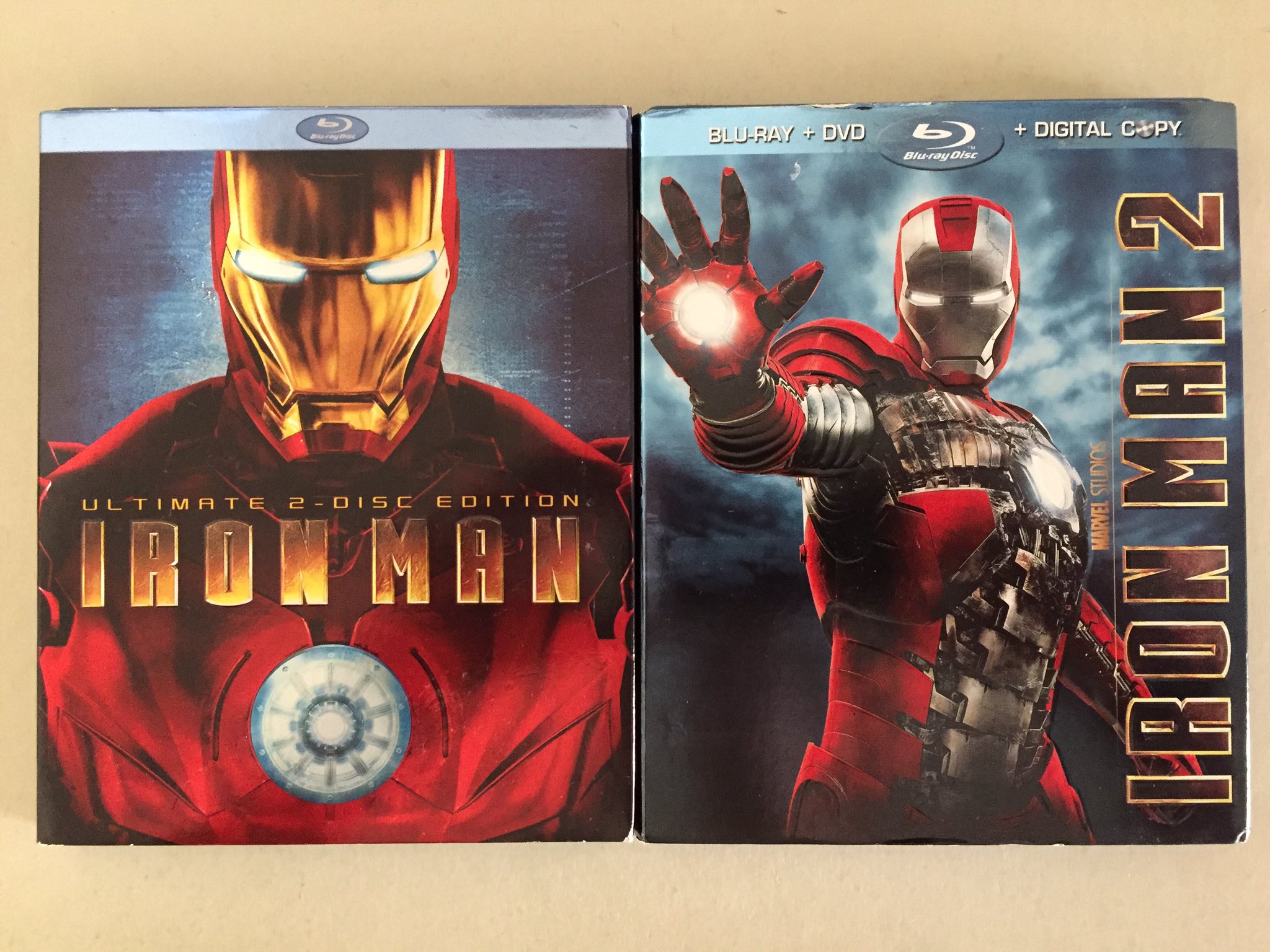 Iron Man Blu Ray Trilogy