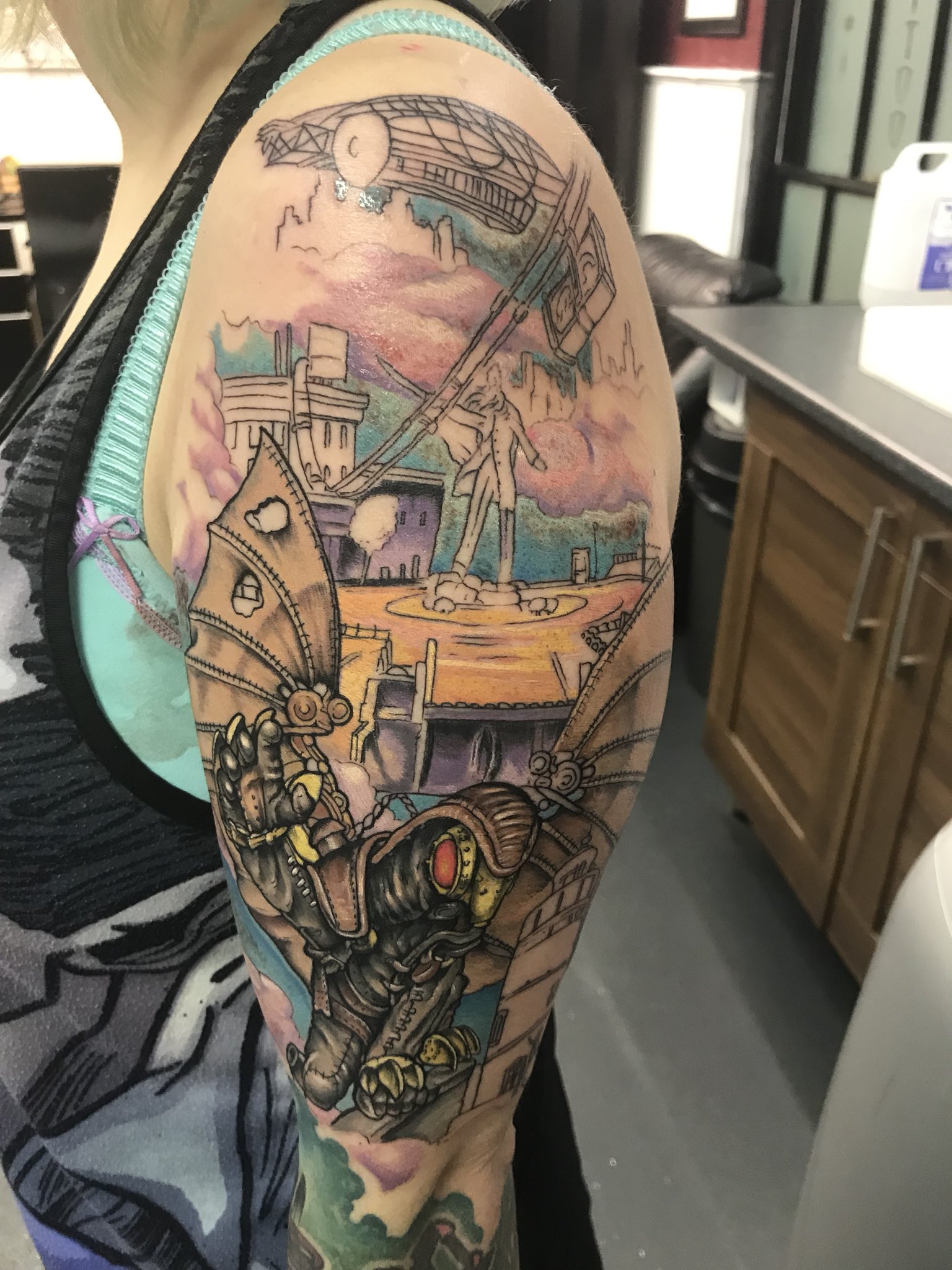 Bioshock Infinite Ad Tattoo