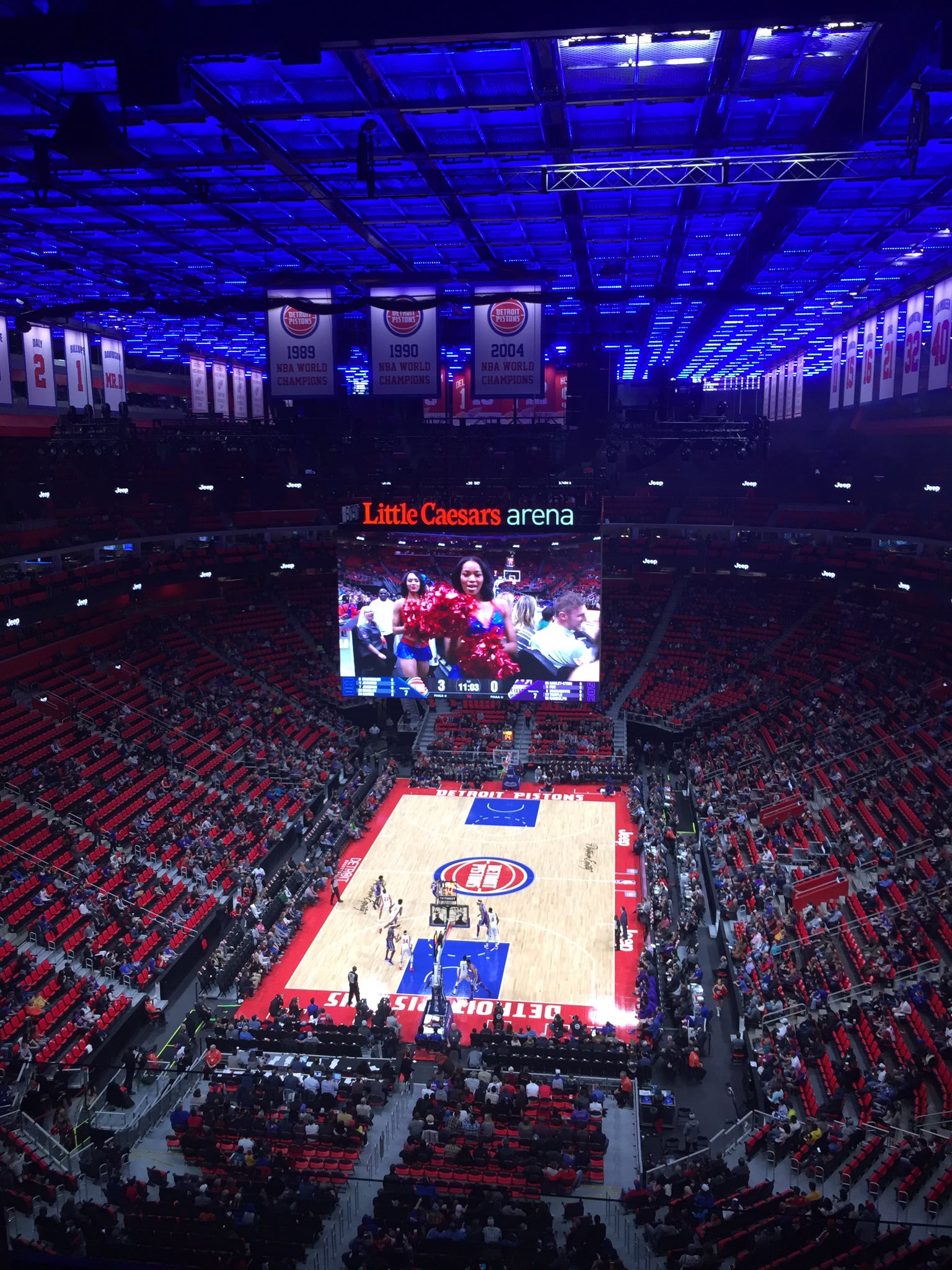 New Pistons Arena