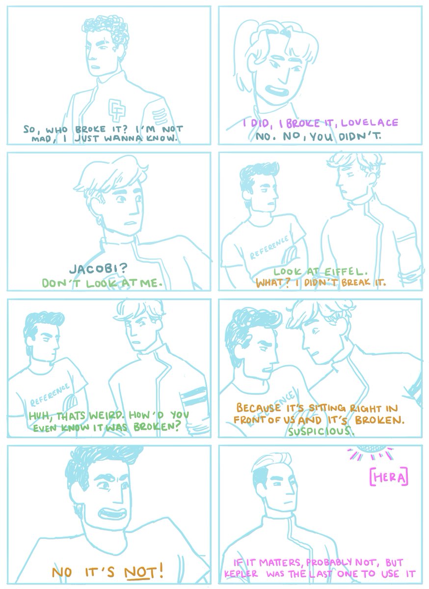 「catch me digging up old parks and rec me」|kate!の漫画