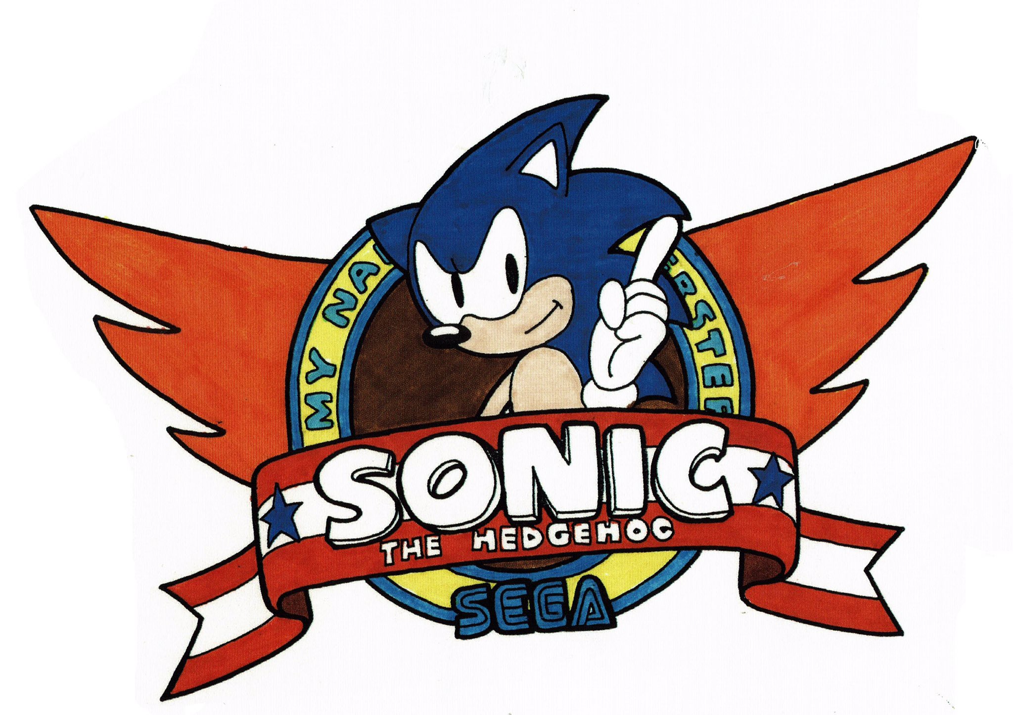 Sonic The Hedgehog Logo Font