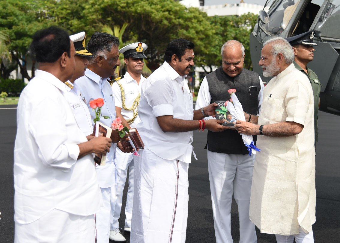 Modi in Chennai: Highlights media's importance, offers flood assistance