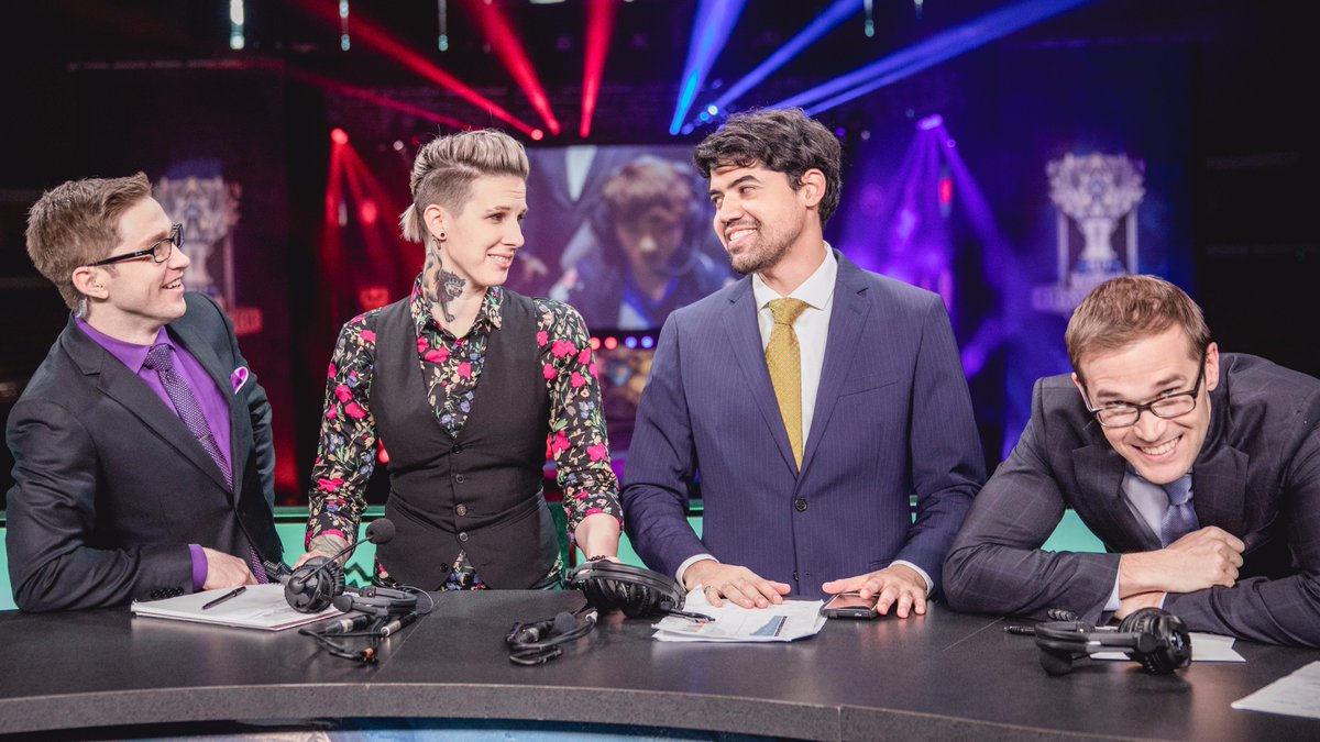 LPL Announcer Candice: "In order to represent your own region, not only ...