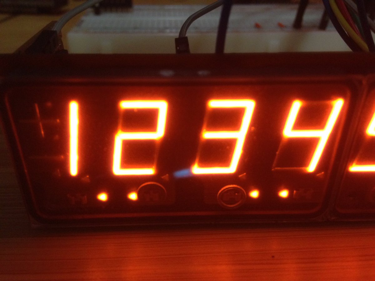 GitHub - 74hc595/Panaplex-Clock: Code/schematics for a clock using a ...