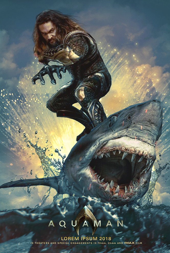 Aquaman Justice League Sharks