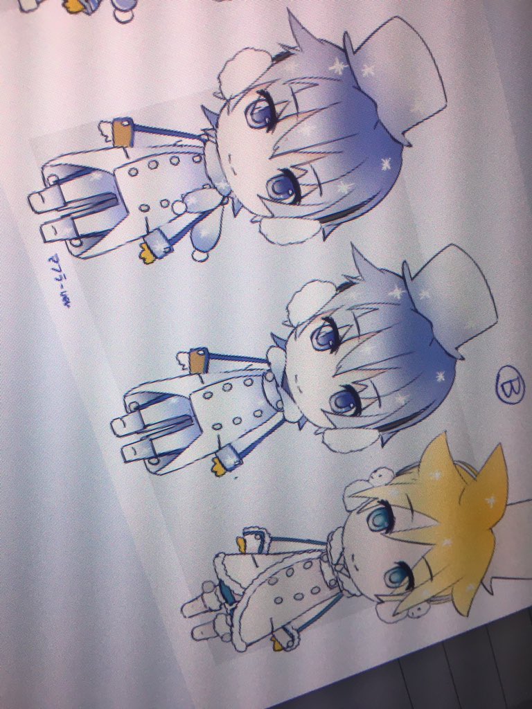 Eko iXima on Twitter: "ちな雪だるまの化身みたいなデザインのは別のとかと被ってるとかでボツってる（2パターン提出） https://t.co/6M9C1j46W6 ...