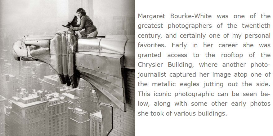 Margaret Bourke White Chrysler Building