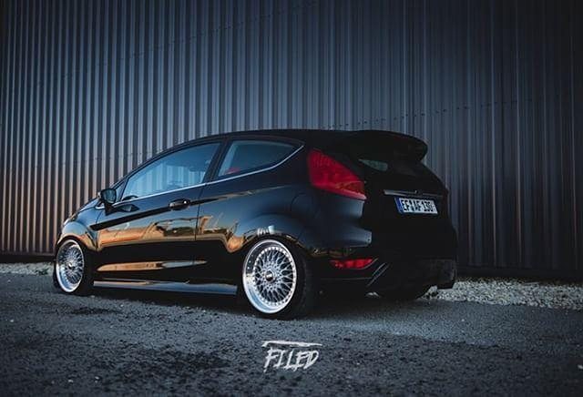 Stanced Ford Fiesta