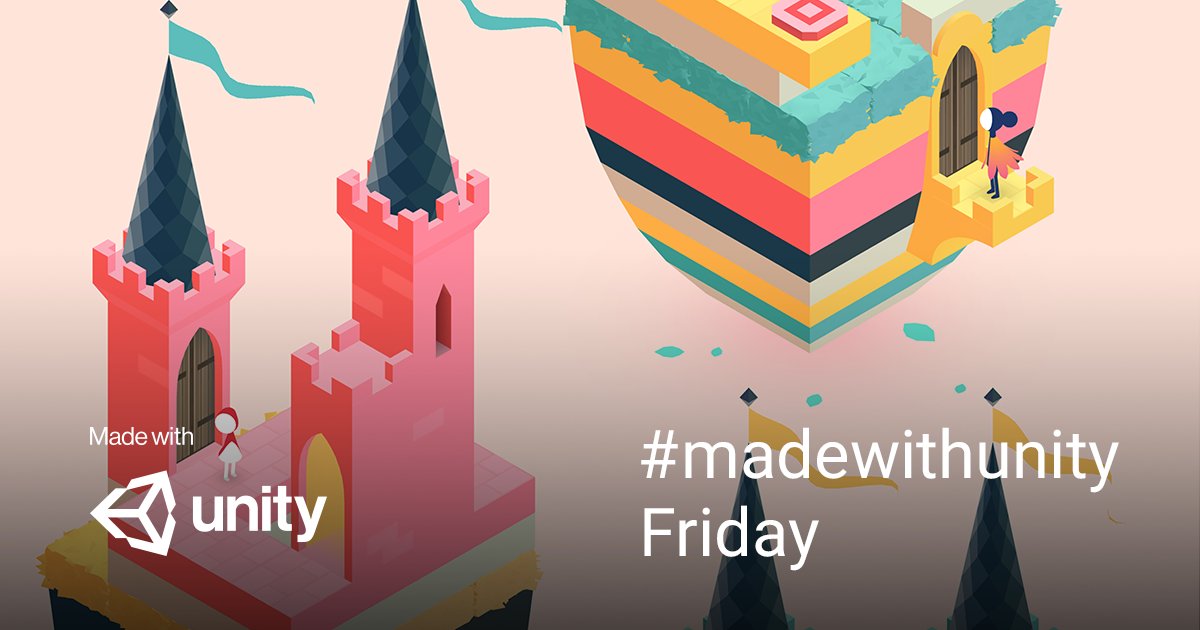 Unity on Twitter: "Happy #madewithunity Friday! We can't wait to see and share some of the ...