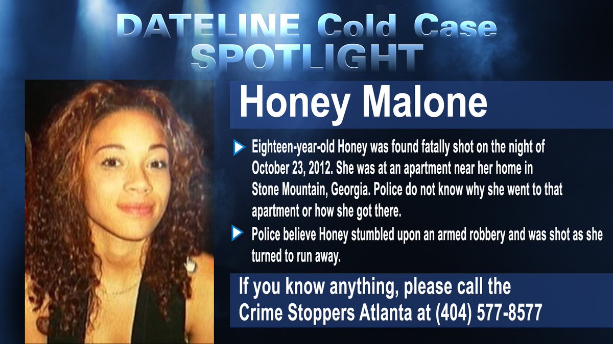 Honey Malone was found dead in October 2012, but police are still ...