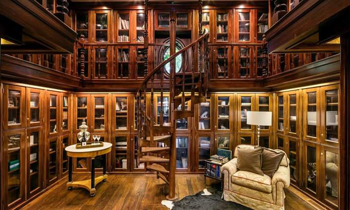 Victorian House Library