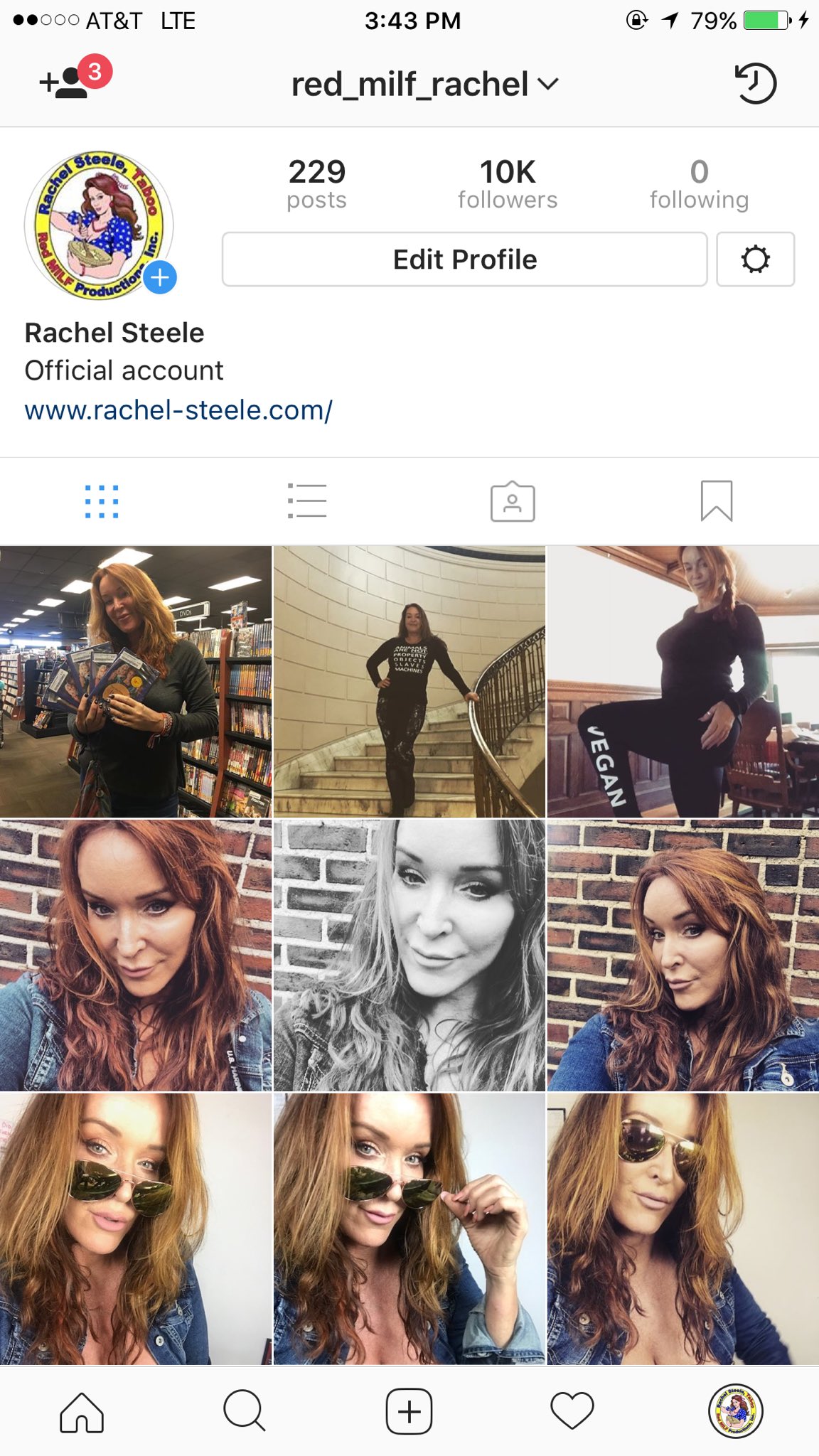 TW Pornstars - Rachel Steele. Twitter. 10k on insta ?! Thank you all ...
