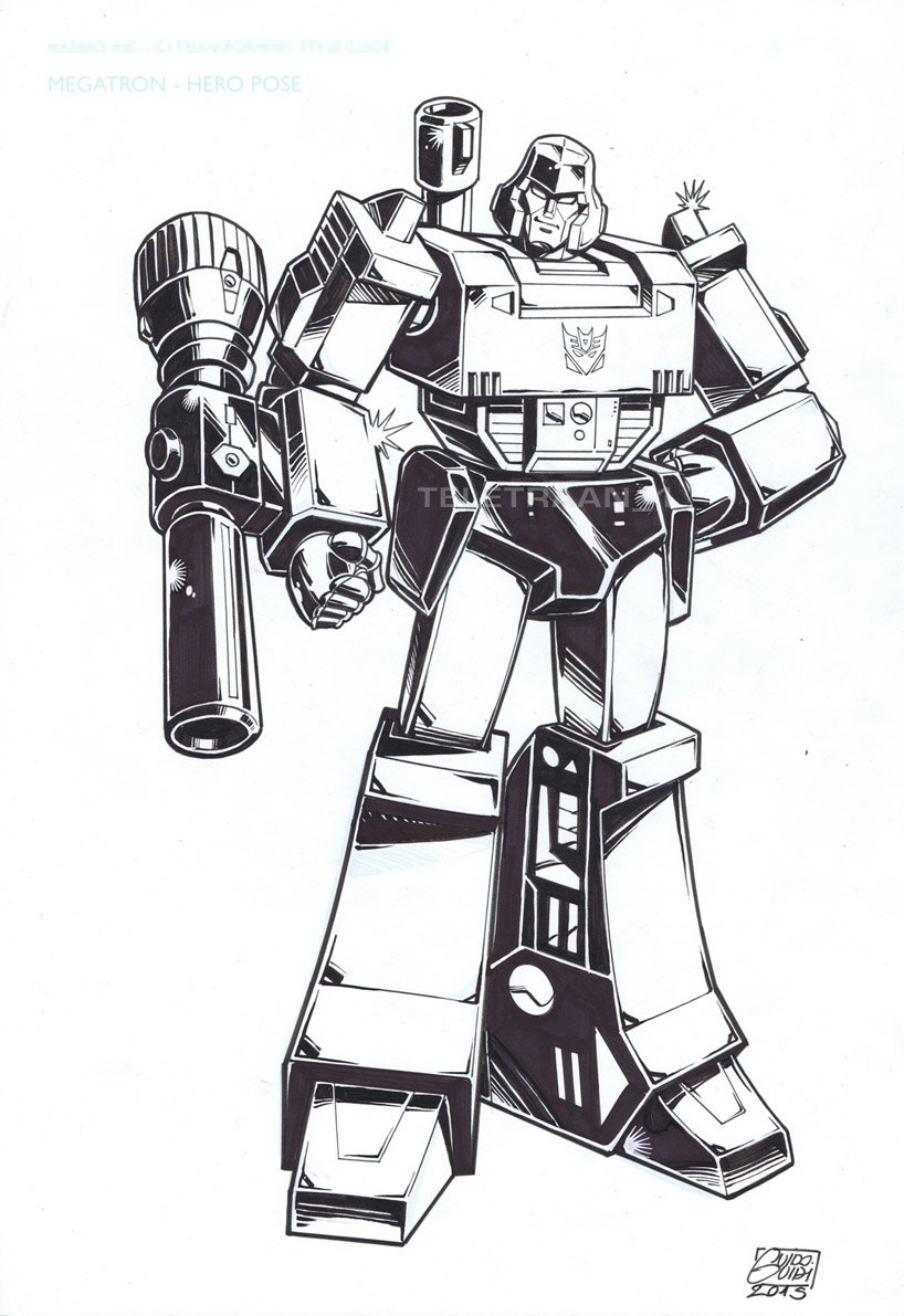 G1 Megatron Drawing