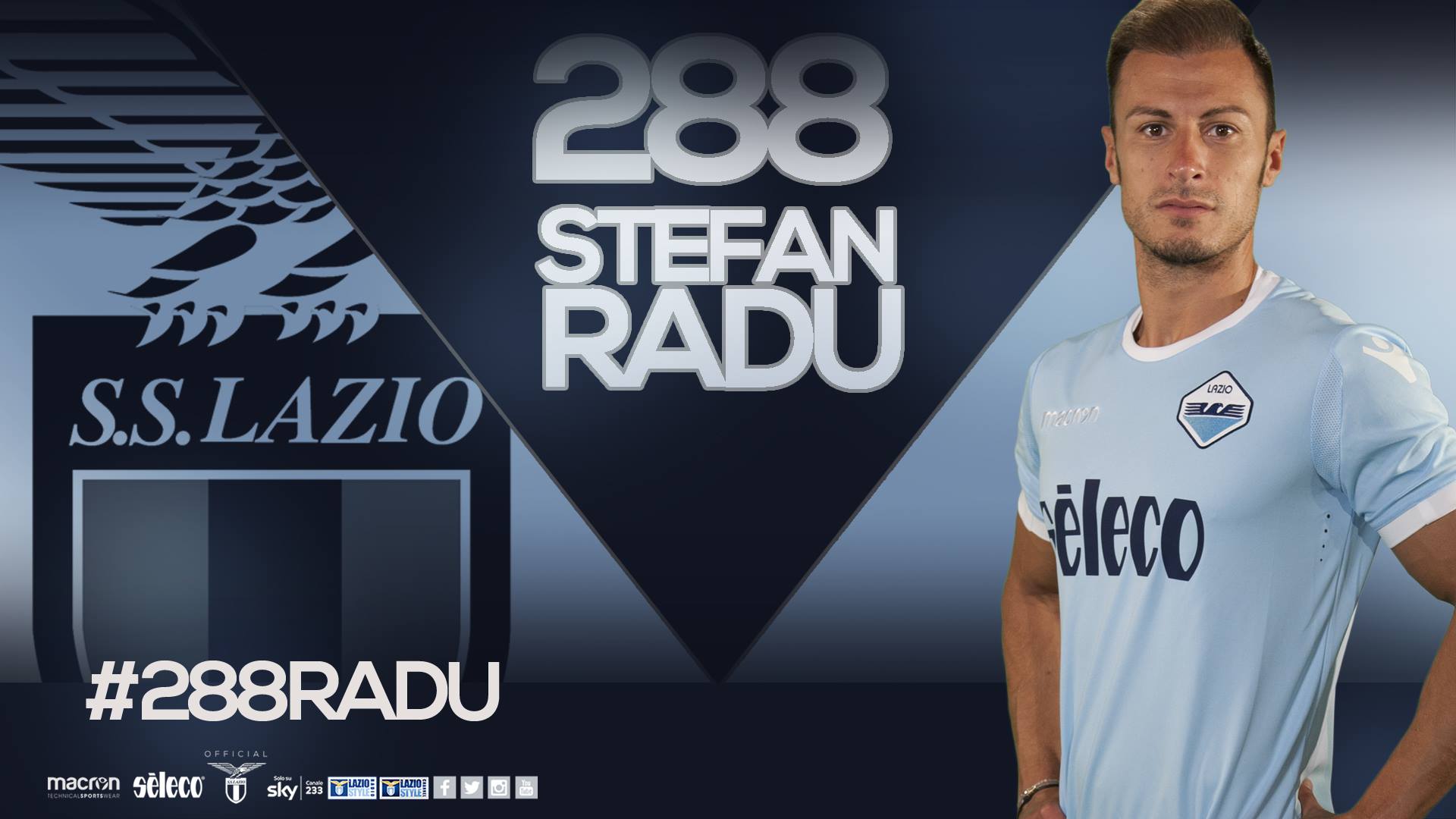 Stefan Radu in Lazio’s top 10 aller tijden. – LAZIO FANS BELGIO