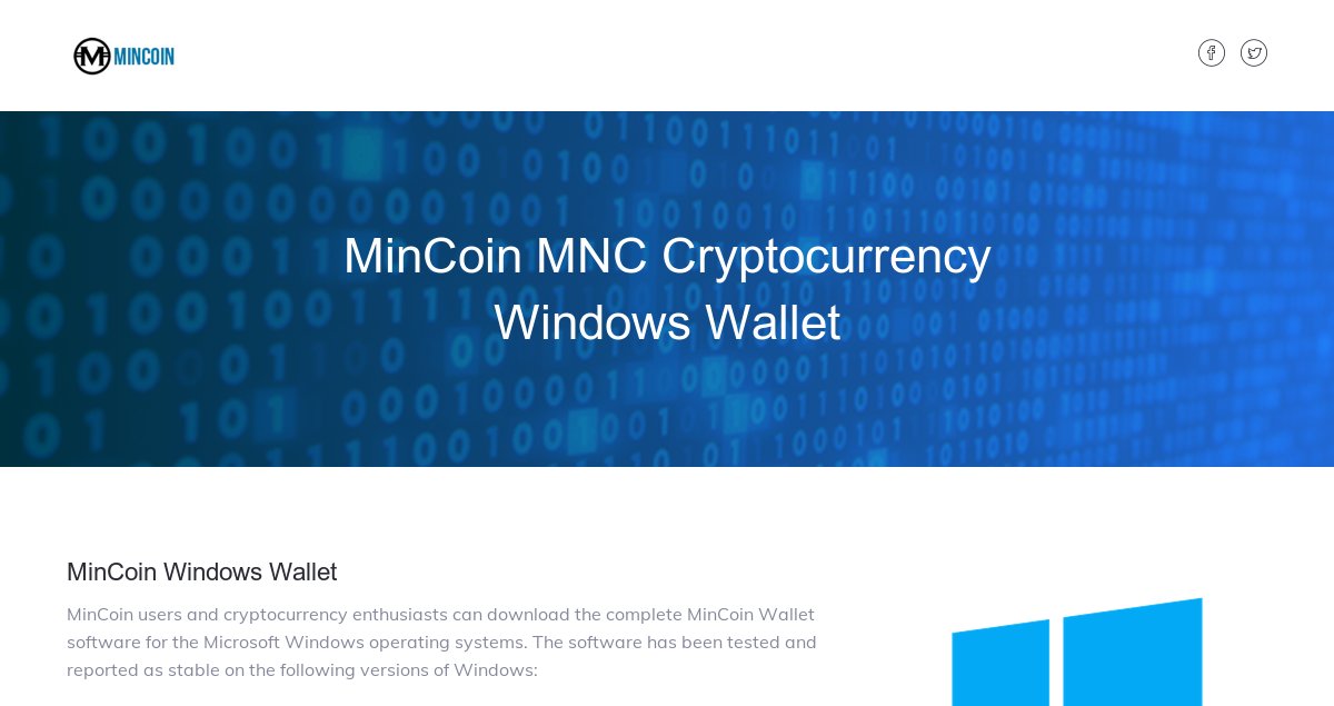 Download Our New MinCoin Windows Wallet Today! http://www.mincoinforum ...