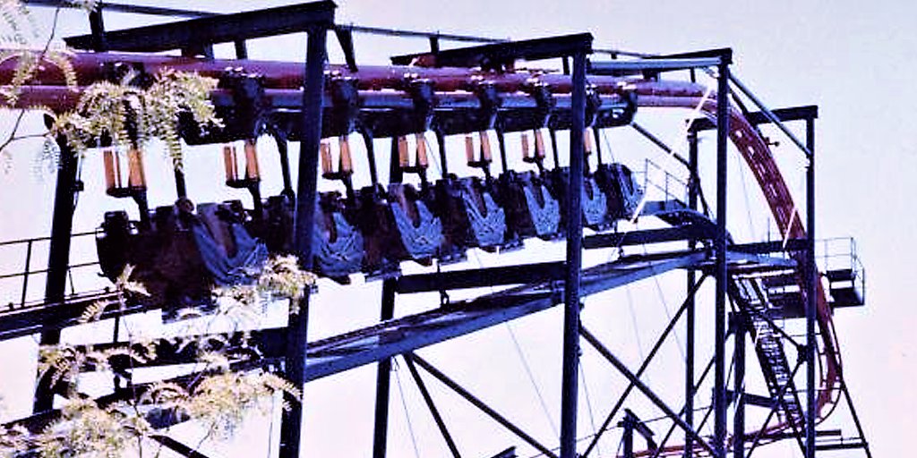 The Bat Roller Coaster