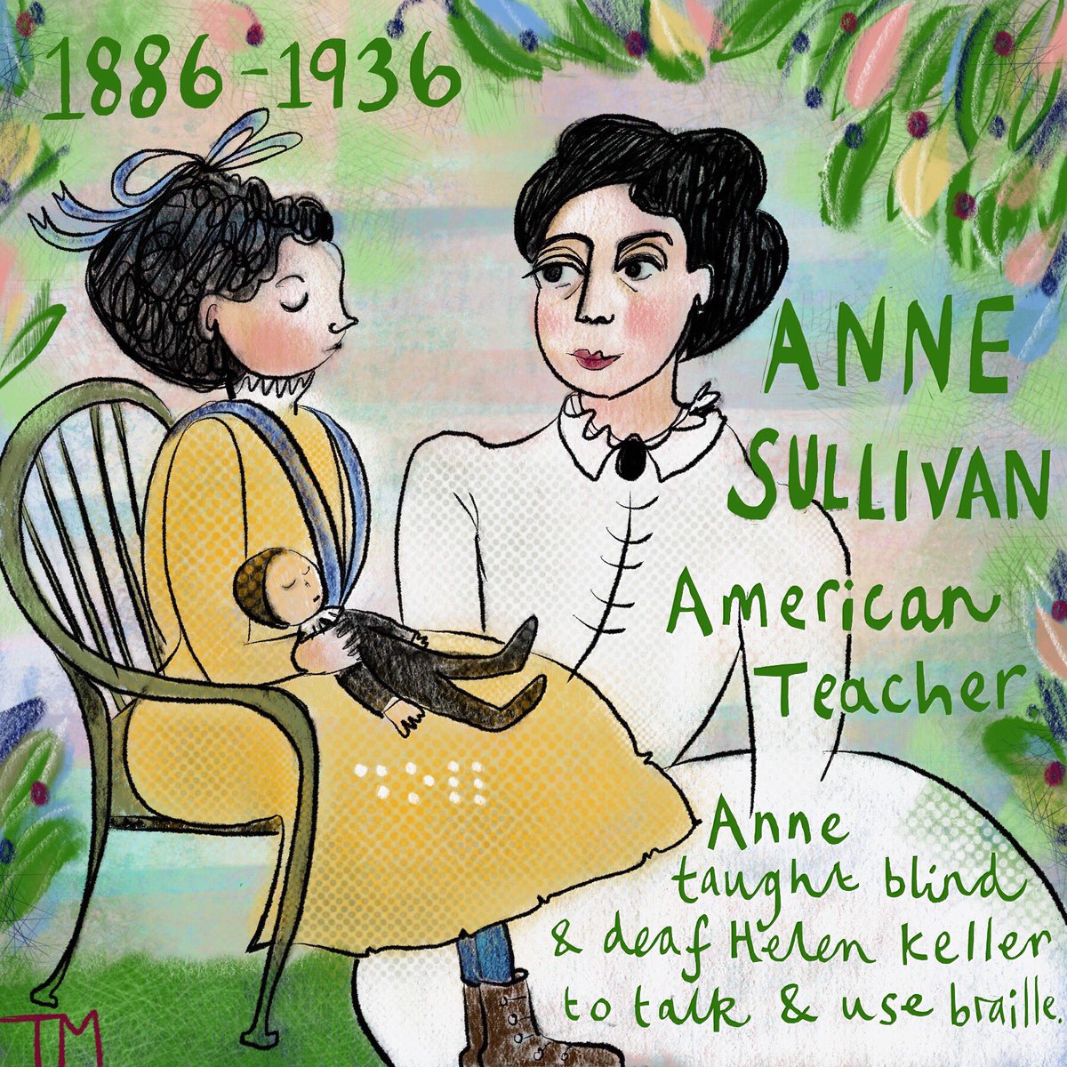 Helen Keller And Anne Sullivan