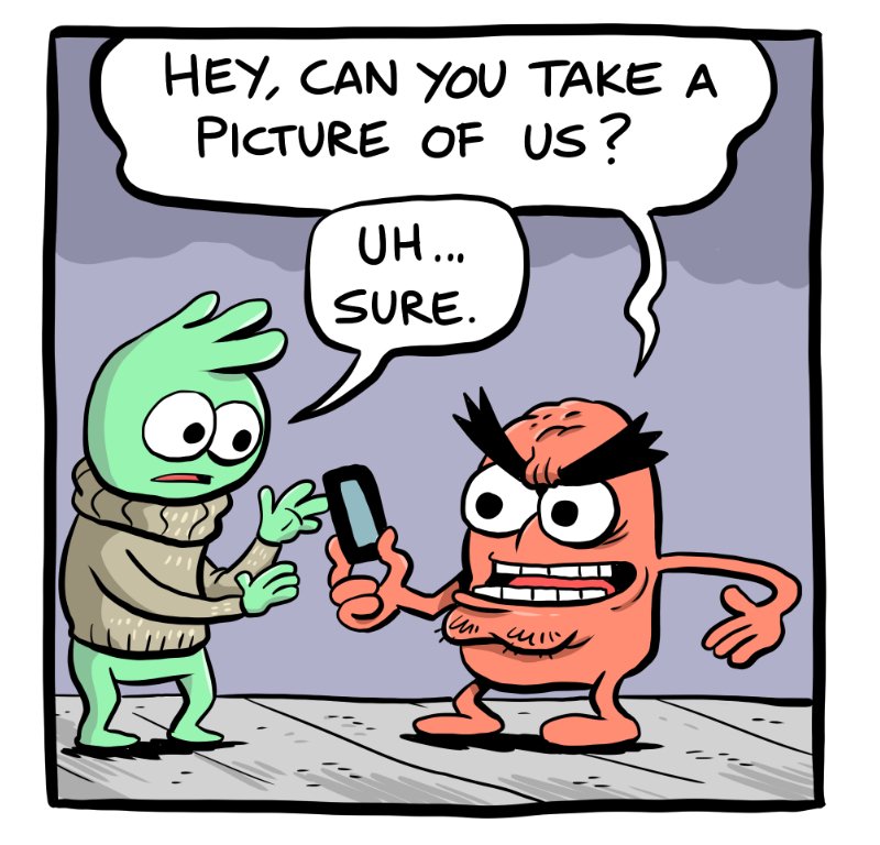 「Grumpy photo #Halloween 」|Marko (Nerd and Jock comics)の漫画