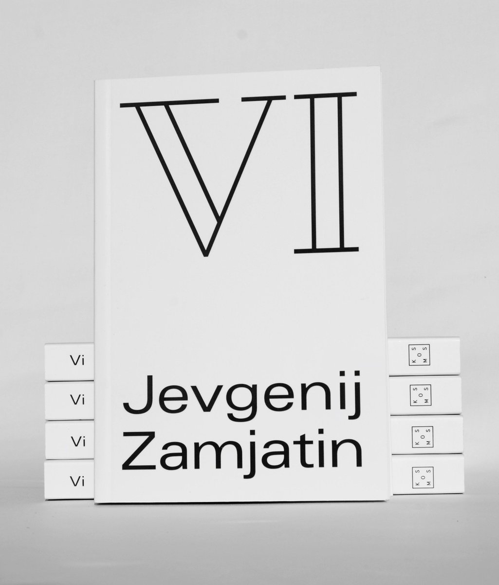 Forlaget Kosmos on Twitter: "Vi af Jevgenij Zamjatin Oversat: Lotte Jansen Efterord: Kristoffer ...