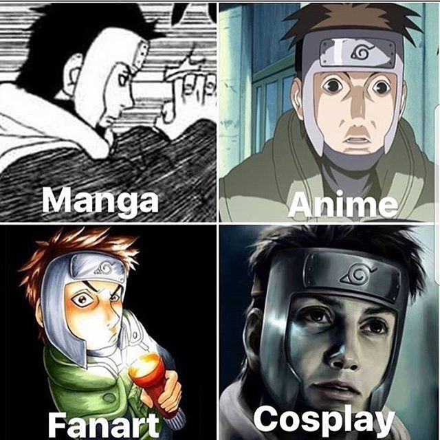 Yamato Naruto Scary Face