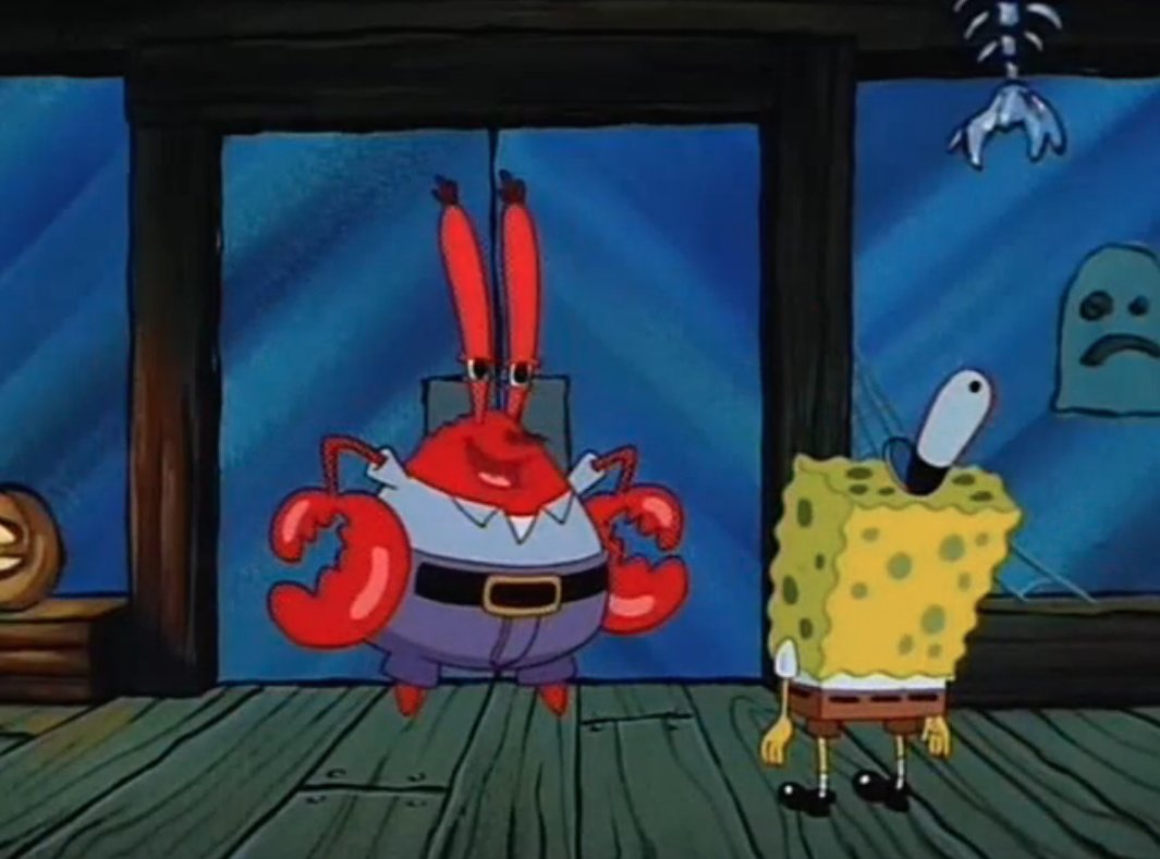 Scary Mr Krabs