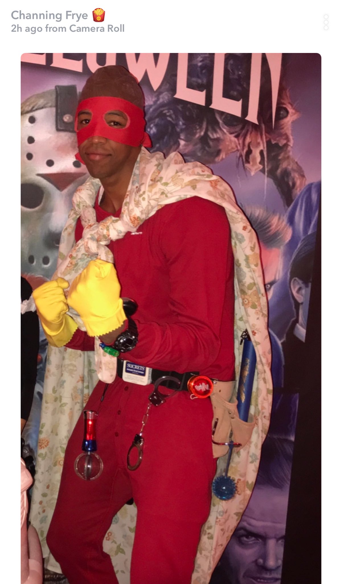 Blankman Costume