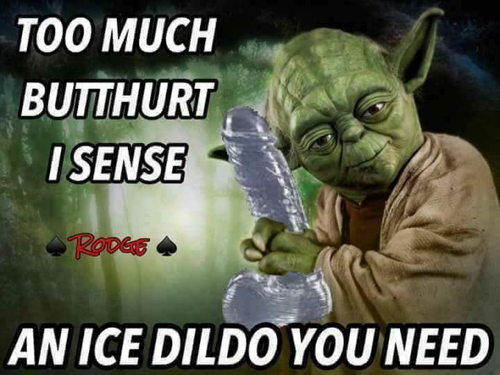 I Sense Butthurt Yoda