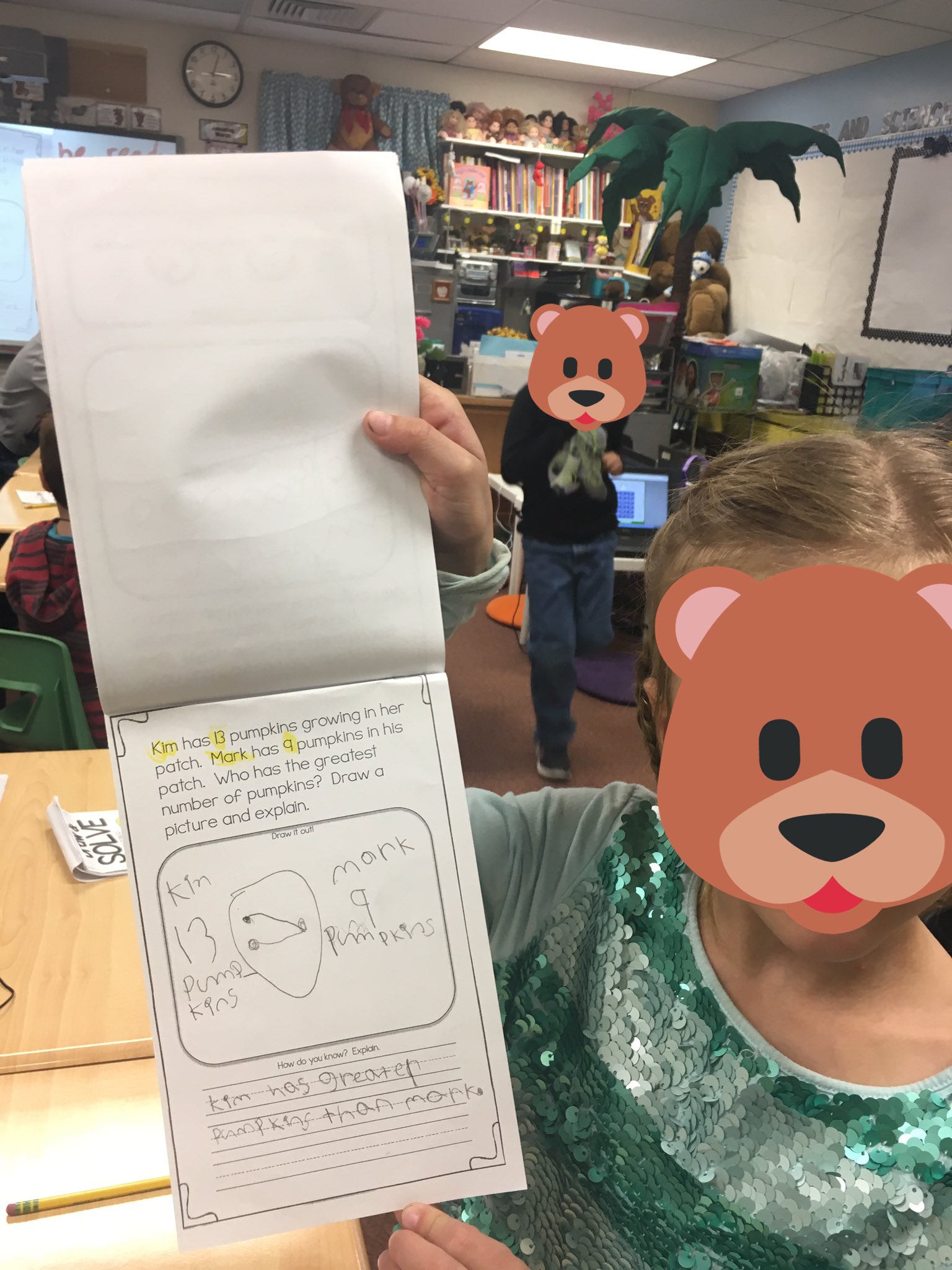 Beary First Grade on Twitter: "Bear cubs love solving Halloween math ...