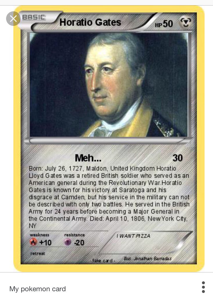 Horatio Gates (@HoratioGates_) / Twitter