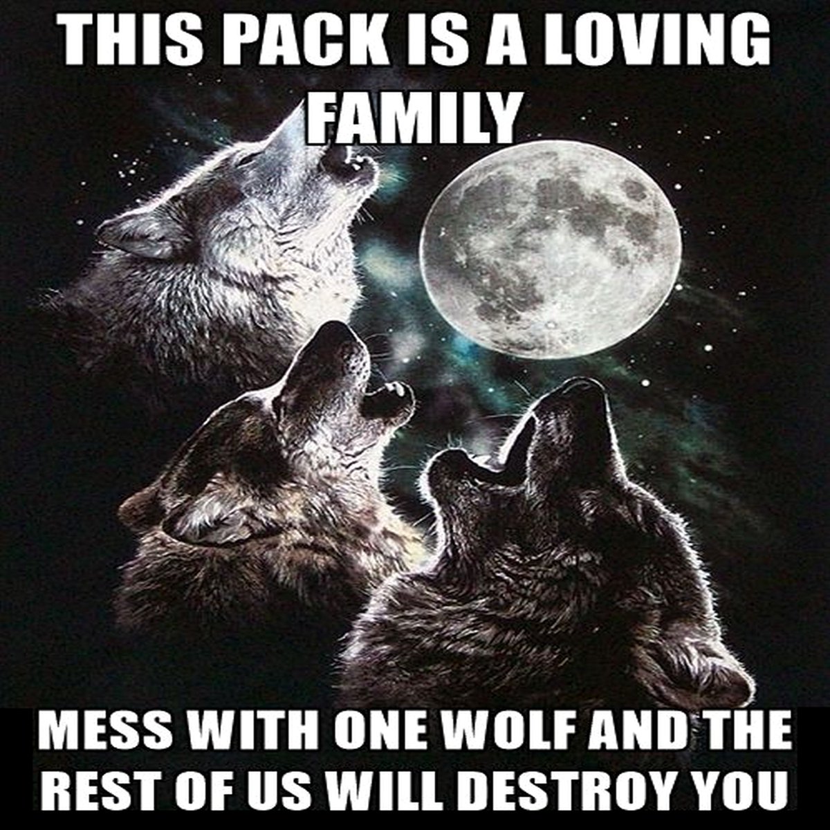 Wolf Pack Sayings