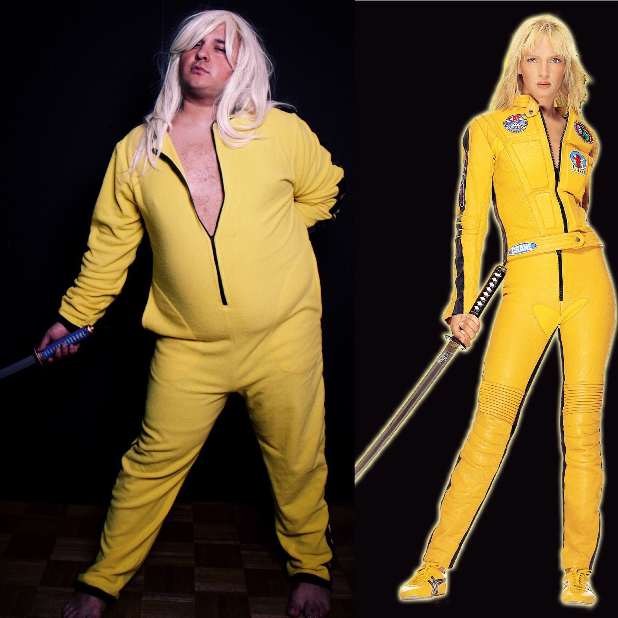 Black Mamba Halloween Costume Beatrix Kill Bill Cosplay Outfits ...