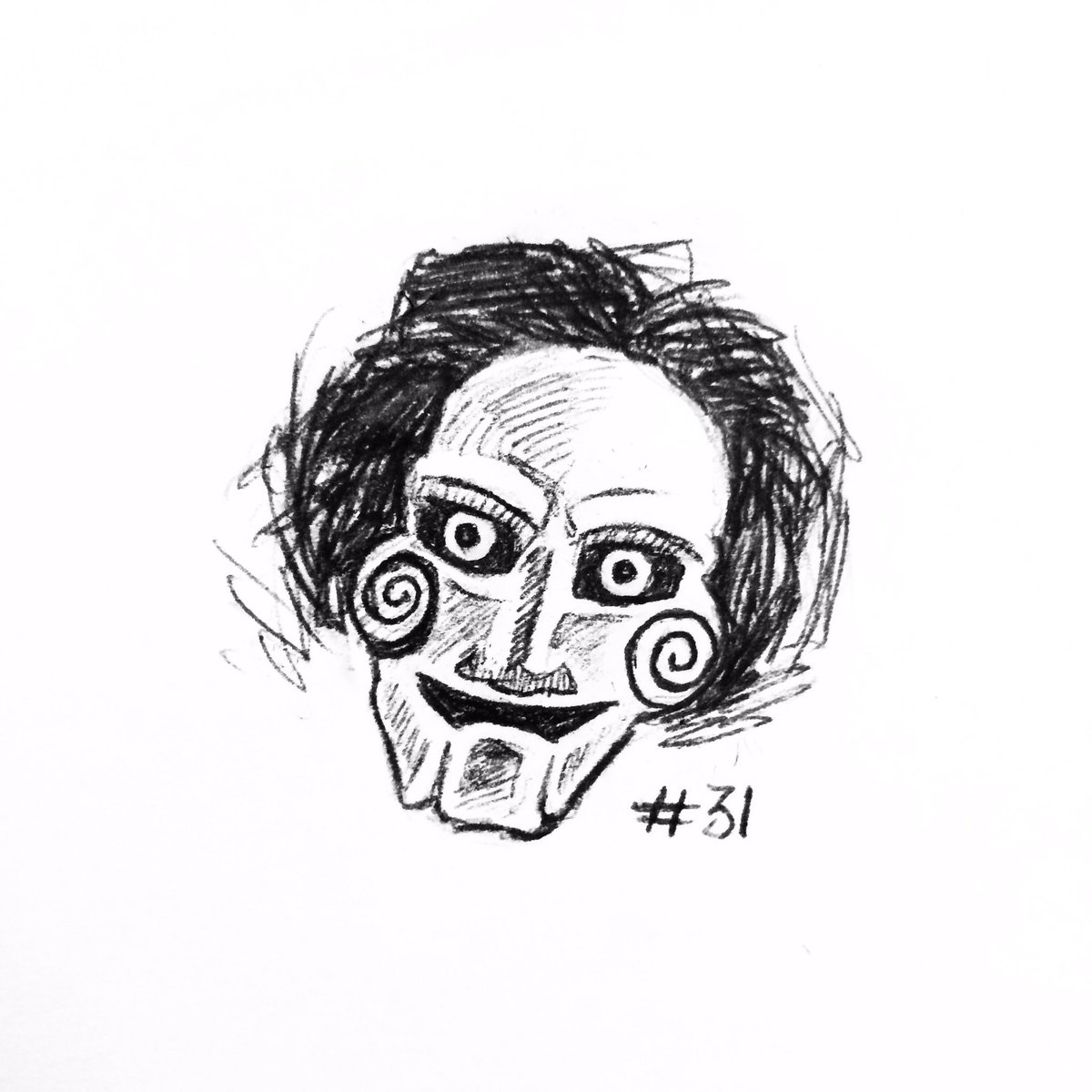 Saw Mask Drawing