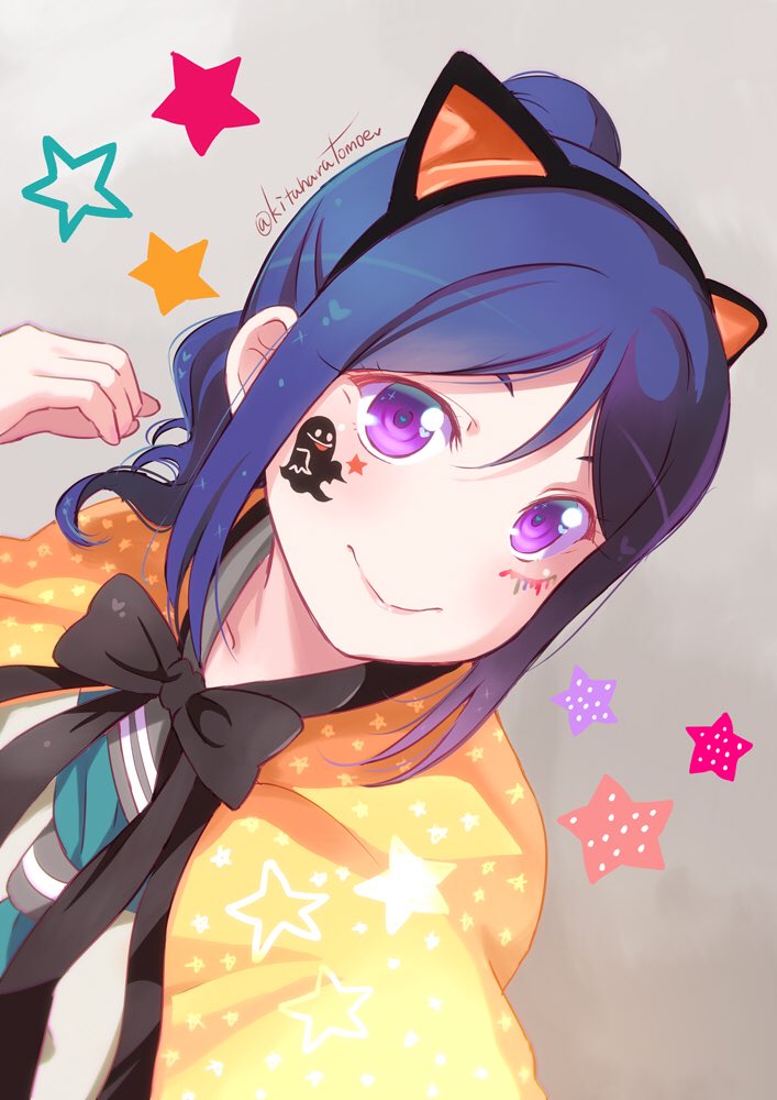 Kanan (or Suwawa I can't really tell) art by Kitahara Tomoe! : r/LoveLive