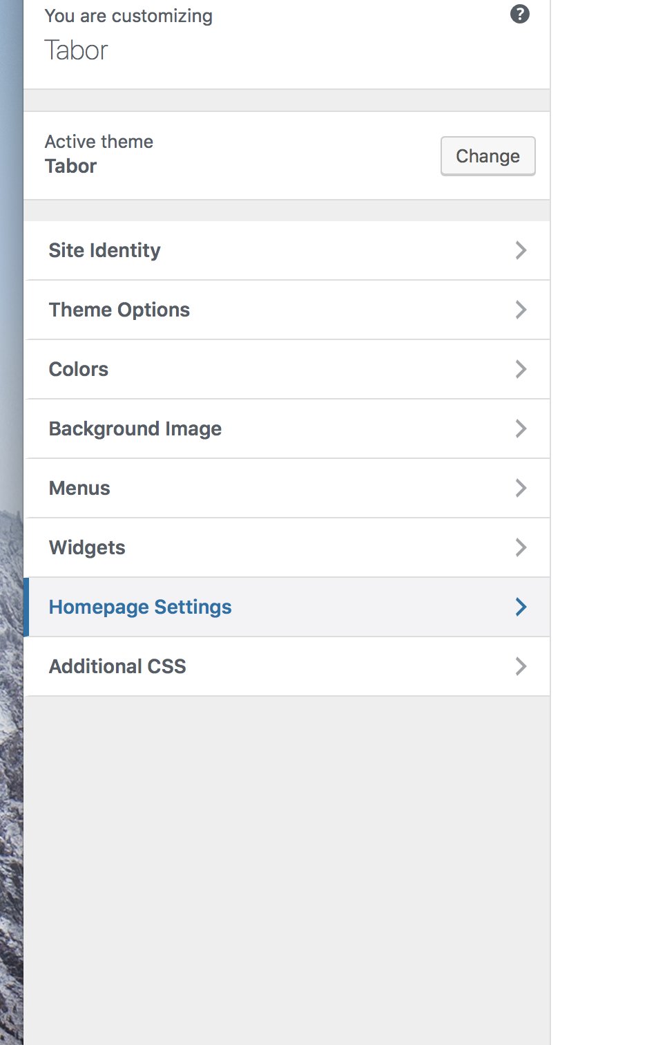 Rich Tabor #WCUS on Twitter: "WordPress 4.9 changes "Static Front Page" to "Homepage Settings ...