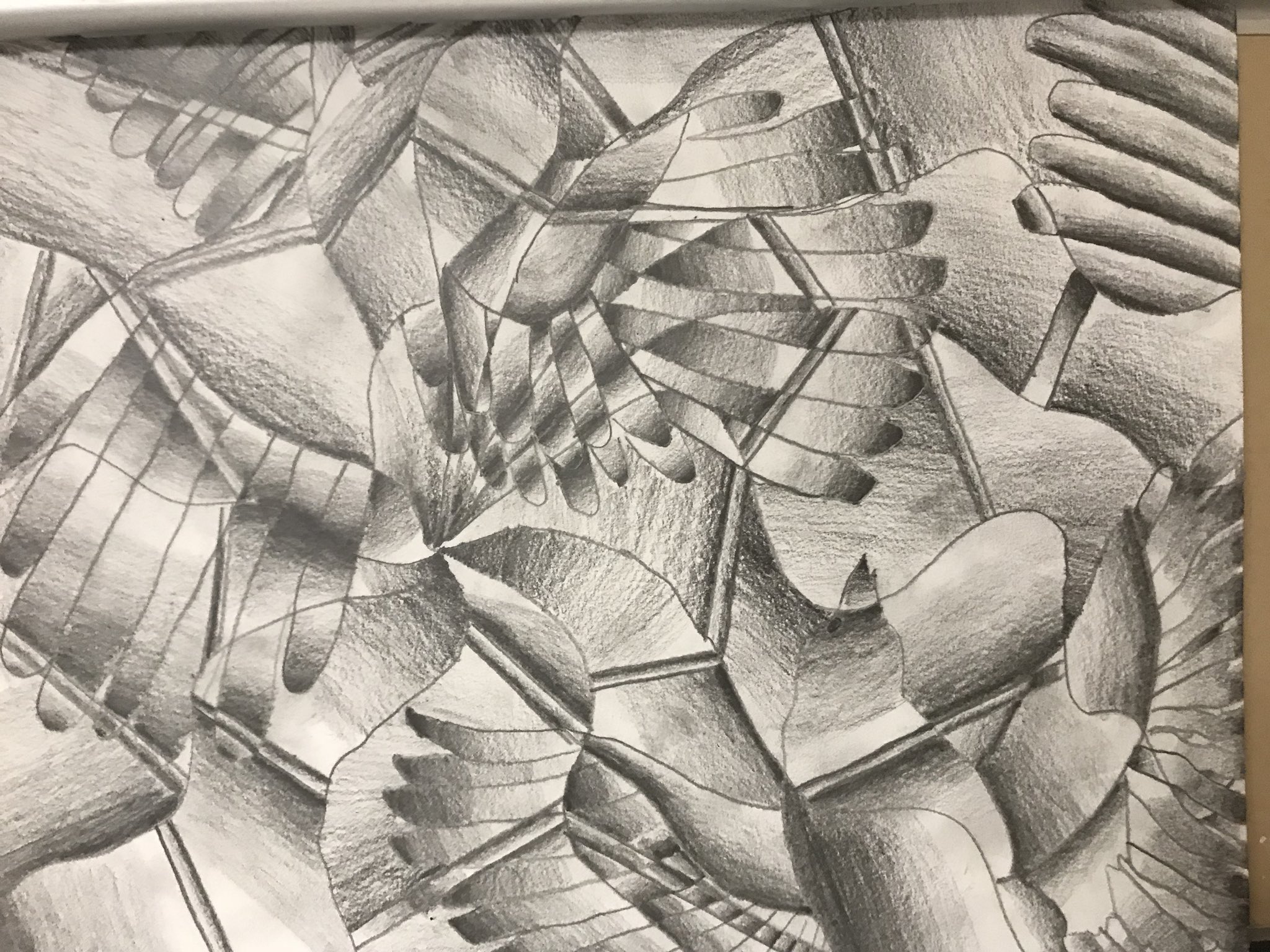 Shattered Values Art Lesson