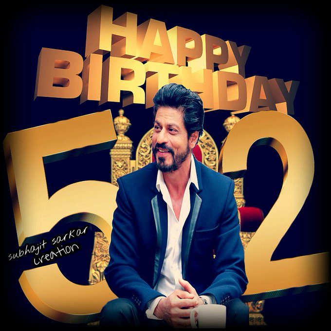 Shah Rukh Khans Birthday Celebration Happybday To