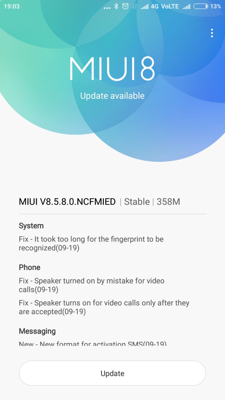 ராம்)) 💙 on Twitter: "MIUI 9 OTA GLOBAL STABLE UPDATE RECEIVED... #RedmiNote4… "