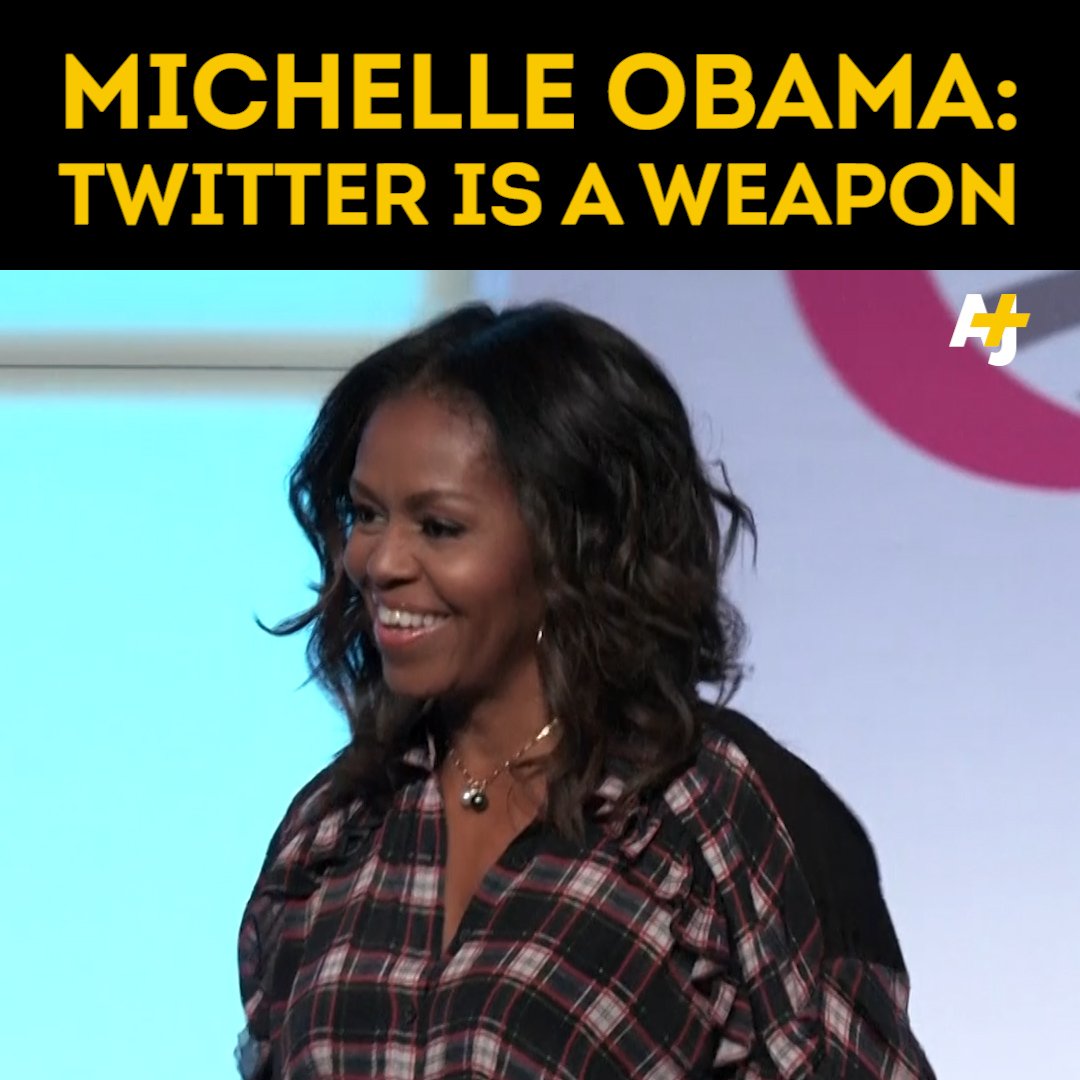“Tweeting and social media, that is a powerful weapon.” Michelle Obama ...