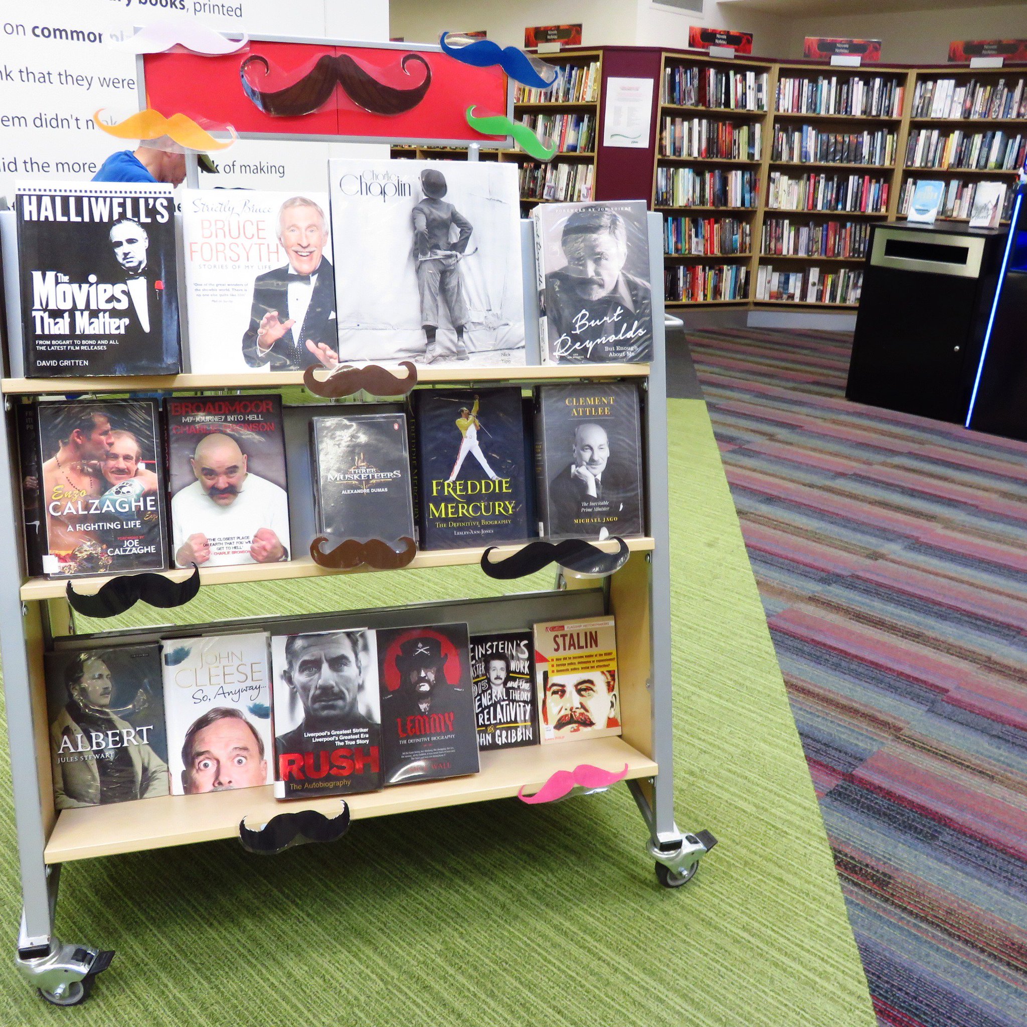 Risca Library on Twitter: "Winter is coming... moustaches will offer ...