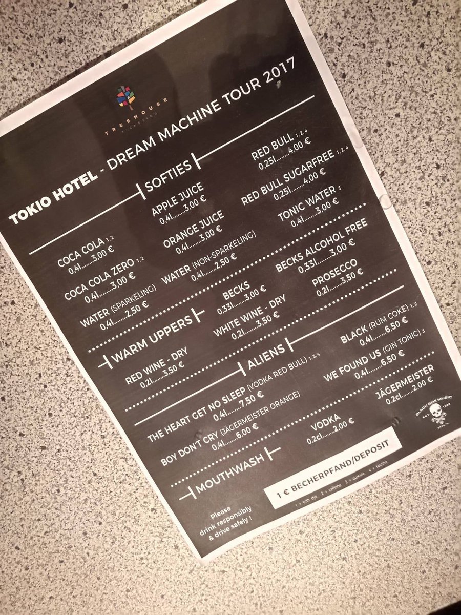 Tokio Hotel – Dream Machine World Tour 2017/2018 Live in Berlin [Nov. 3, 2017] – ♡ louder than ...