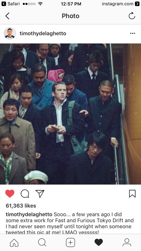 Tim De La Ghetto Instagram