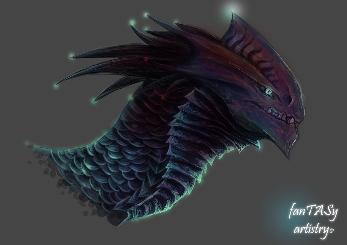 Dragon Head Concept Art