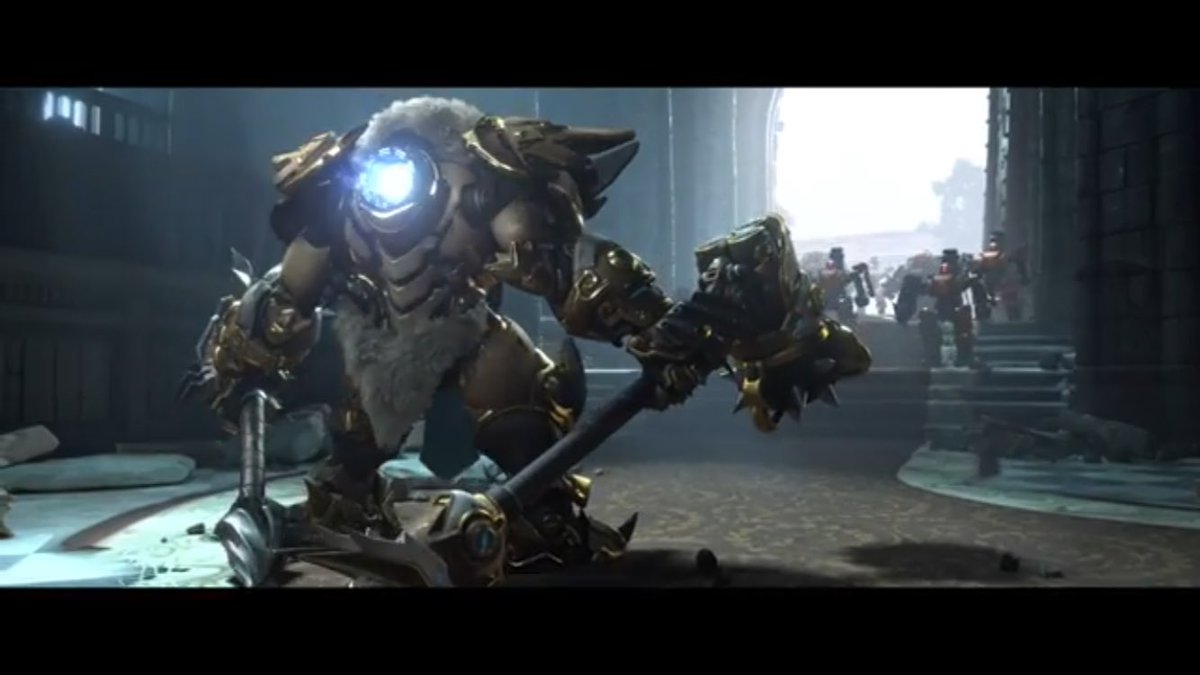 Hey PlayOverwatch, can we get a dual hammer-wielding Reinhardt ...