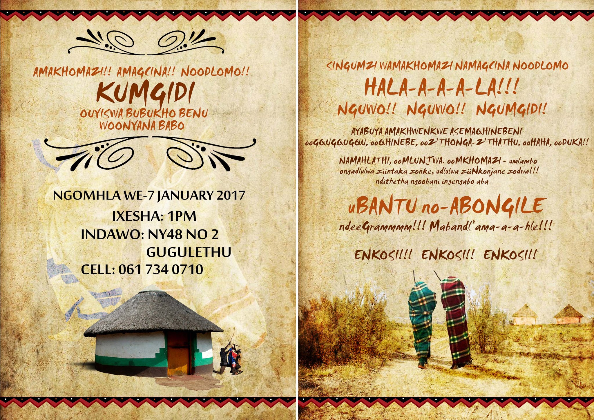 Umgidi Poster Template PosterMyWall, 47% OFF