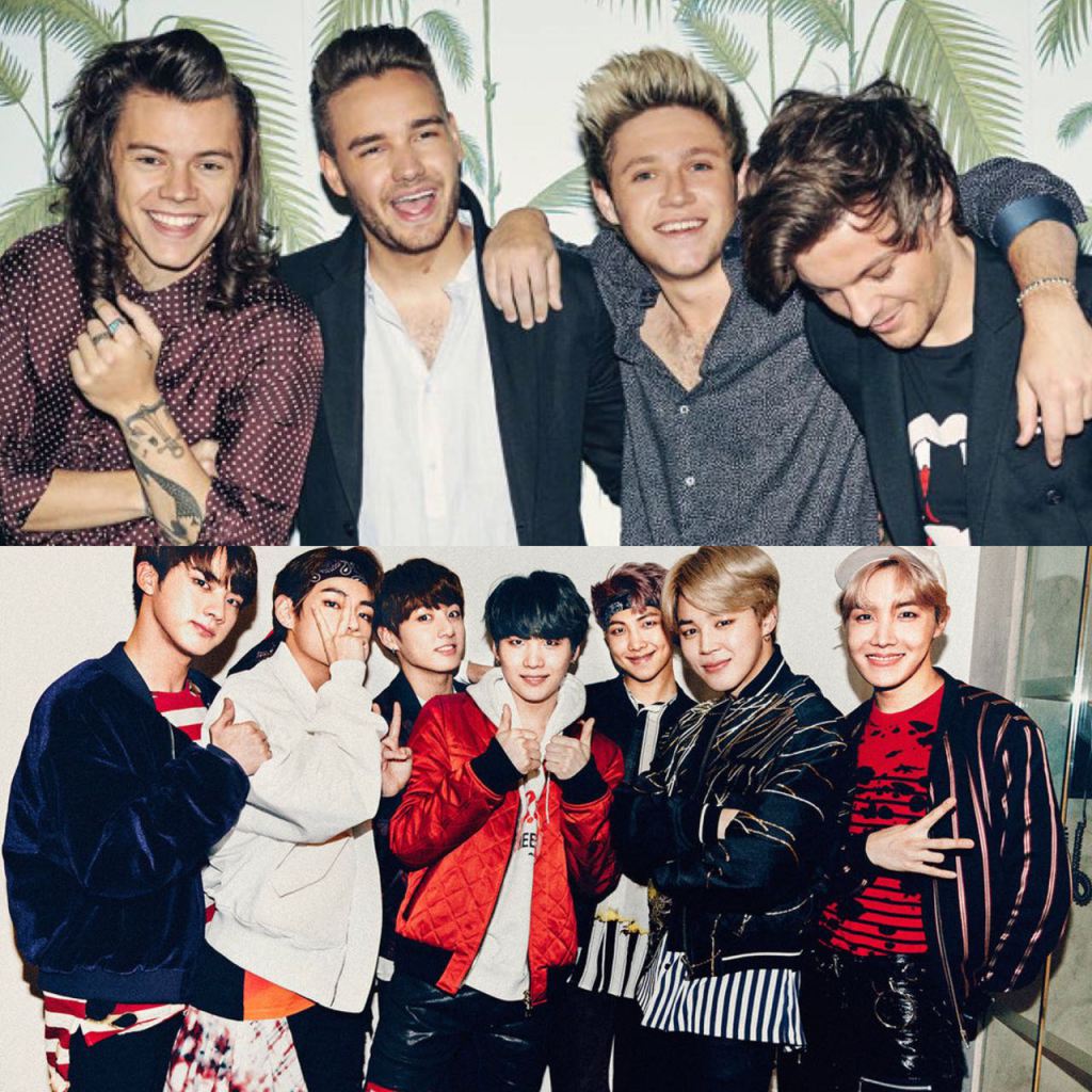 KPOPINA on Twitter: "تم تقديم فرقة BTS كأكبر فرقة فتيان في العالم ومعجبي فرقة 1Direction ليسوا ...