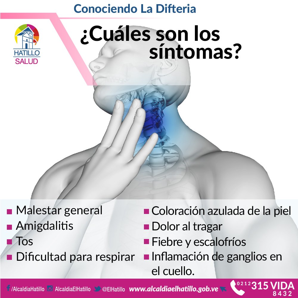 Sintomas De Difteria Em Adultos Síntomas Y Complicaciones De La